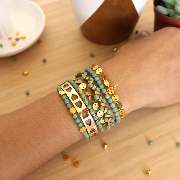 tila bead bracelet tutorial