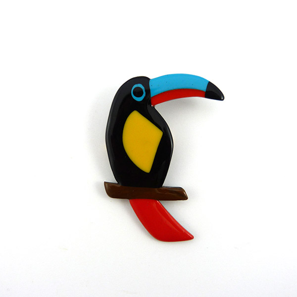 polymer clay brooch tutorial