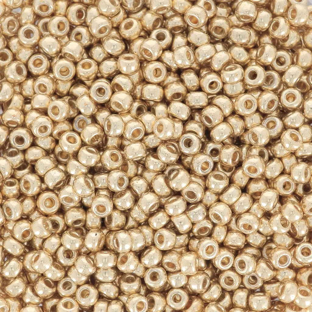 Miyuki Seed beads Duracoat 11/0 5101 - Galvanized Pale Gold x8g ...