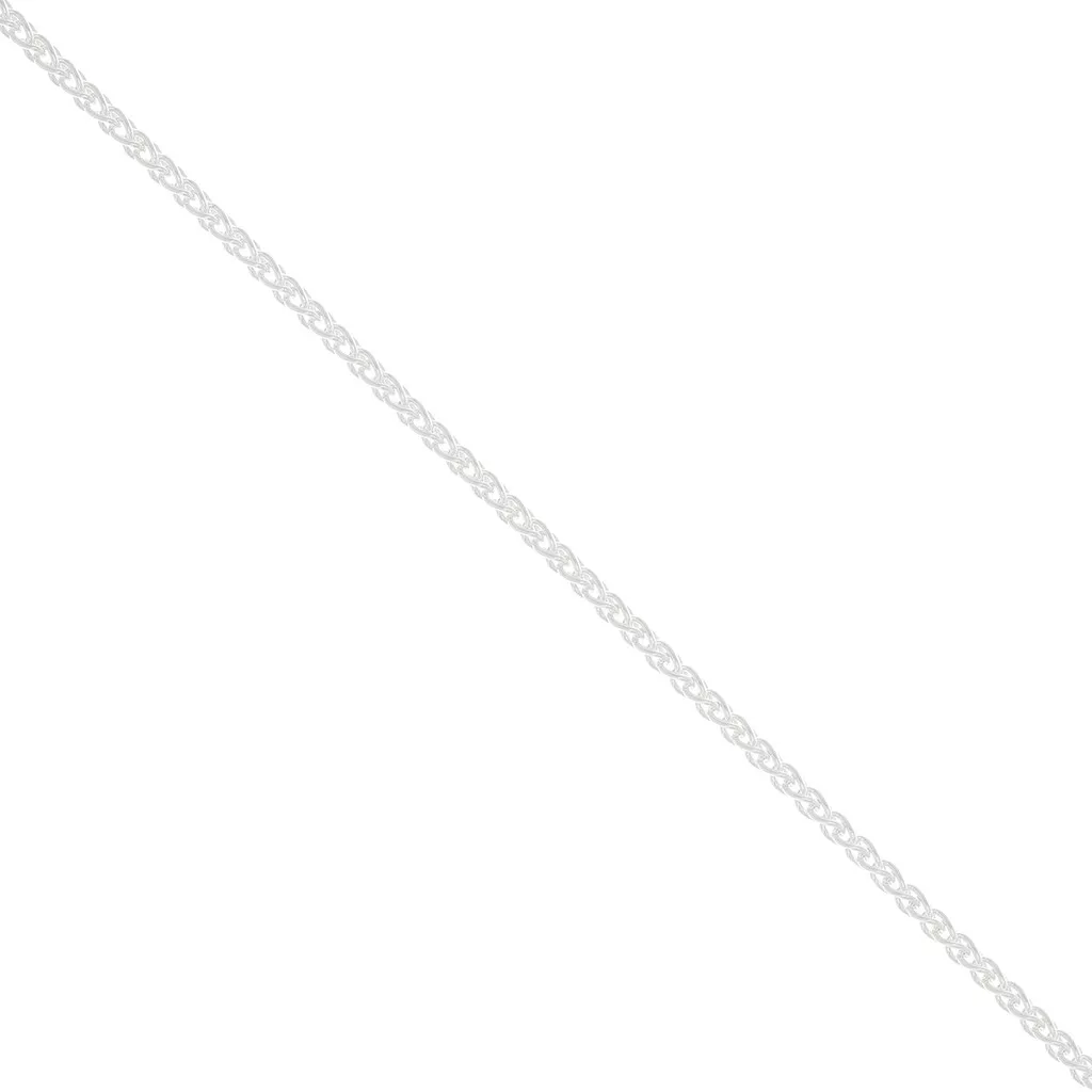 Palm Tree Chain 1 mm in Silver 925 x50cm - Perles & Co