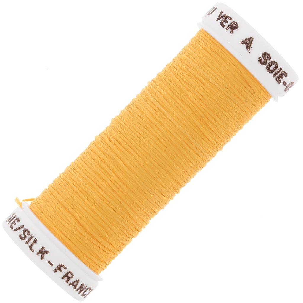 Oval silk thread for traditional embroidery - Sunflower (2524) x30m ...