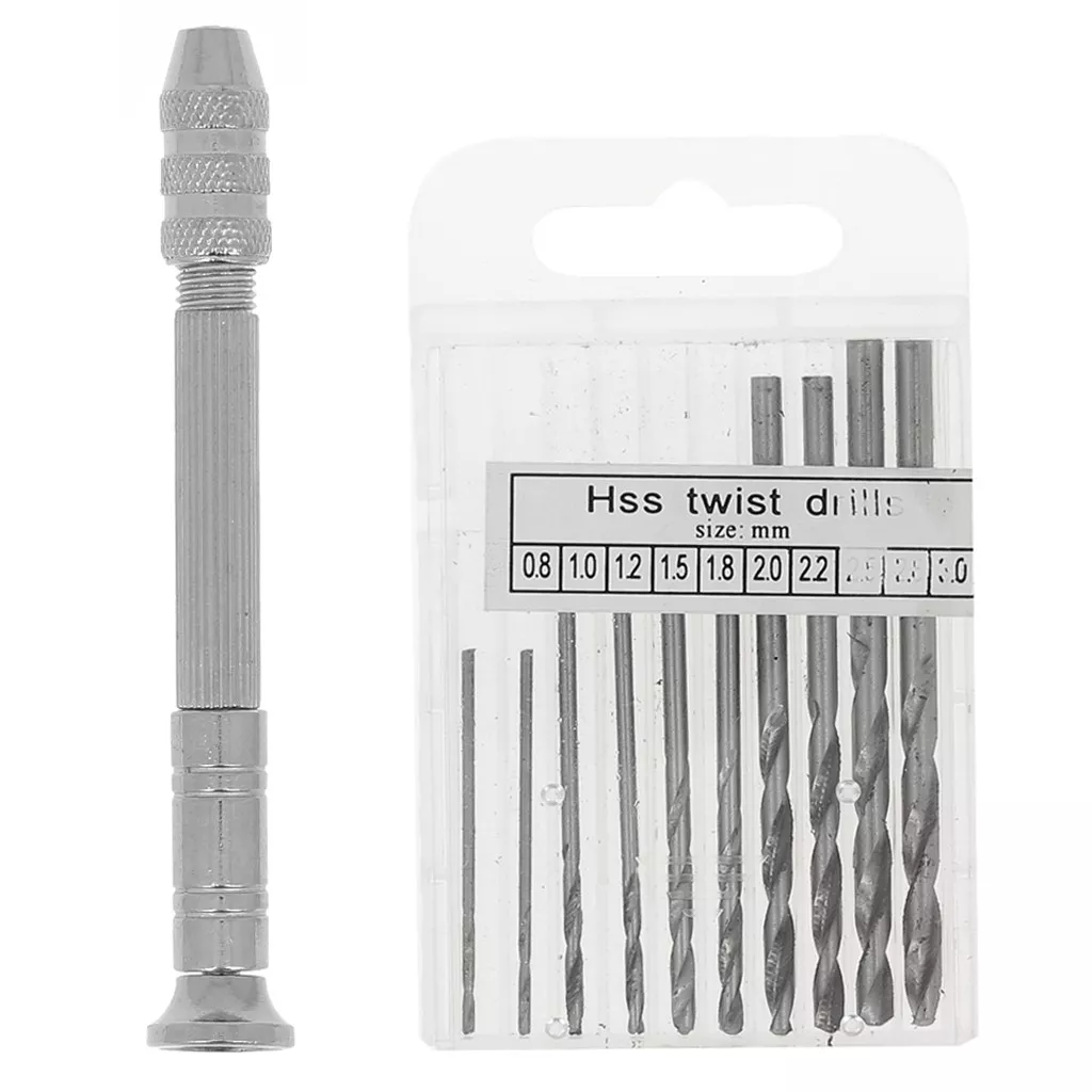 Hand chuck - Manual drilling tool with interchangeable heads and 10 ...