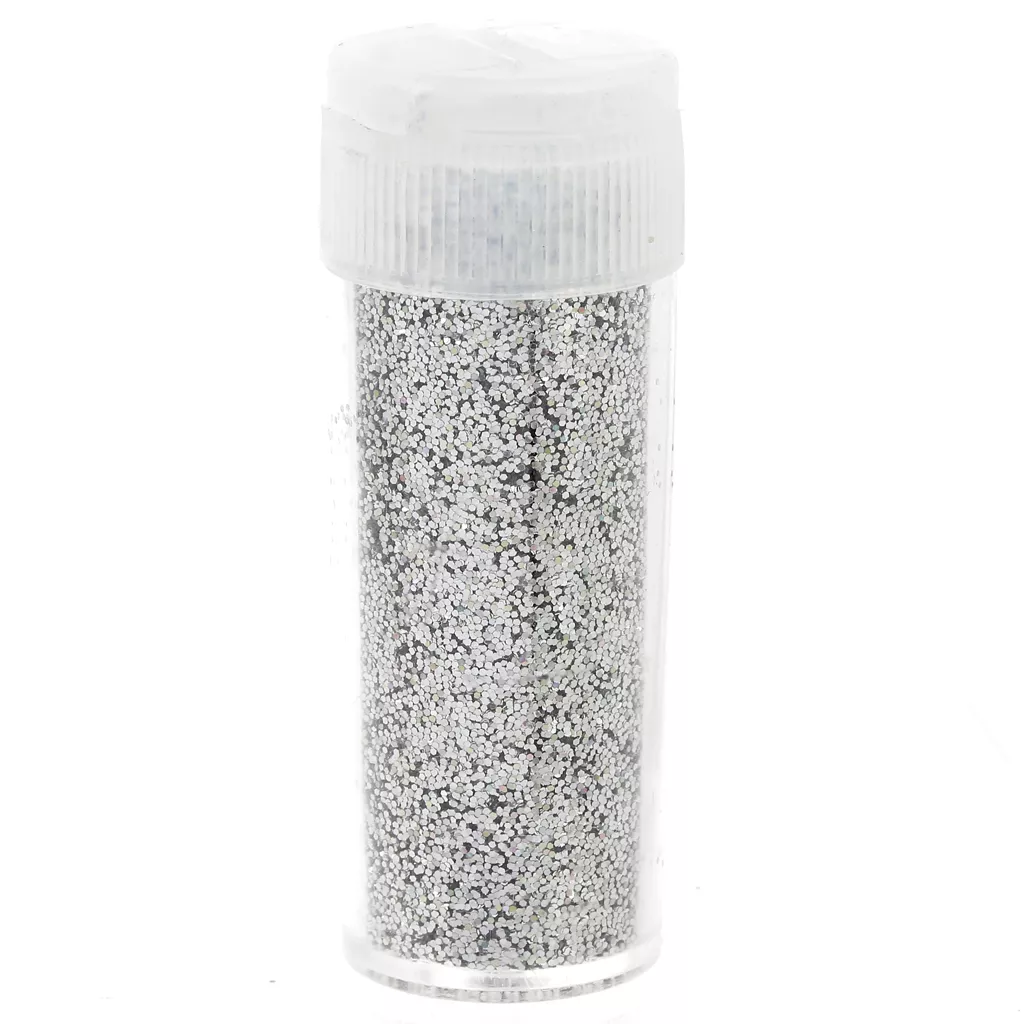 Biodegradable Glitter - Fine - Silver x10g - Perles & Co