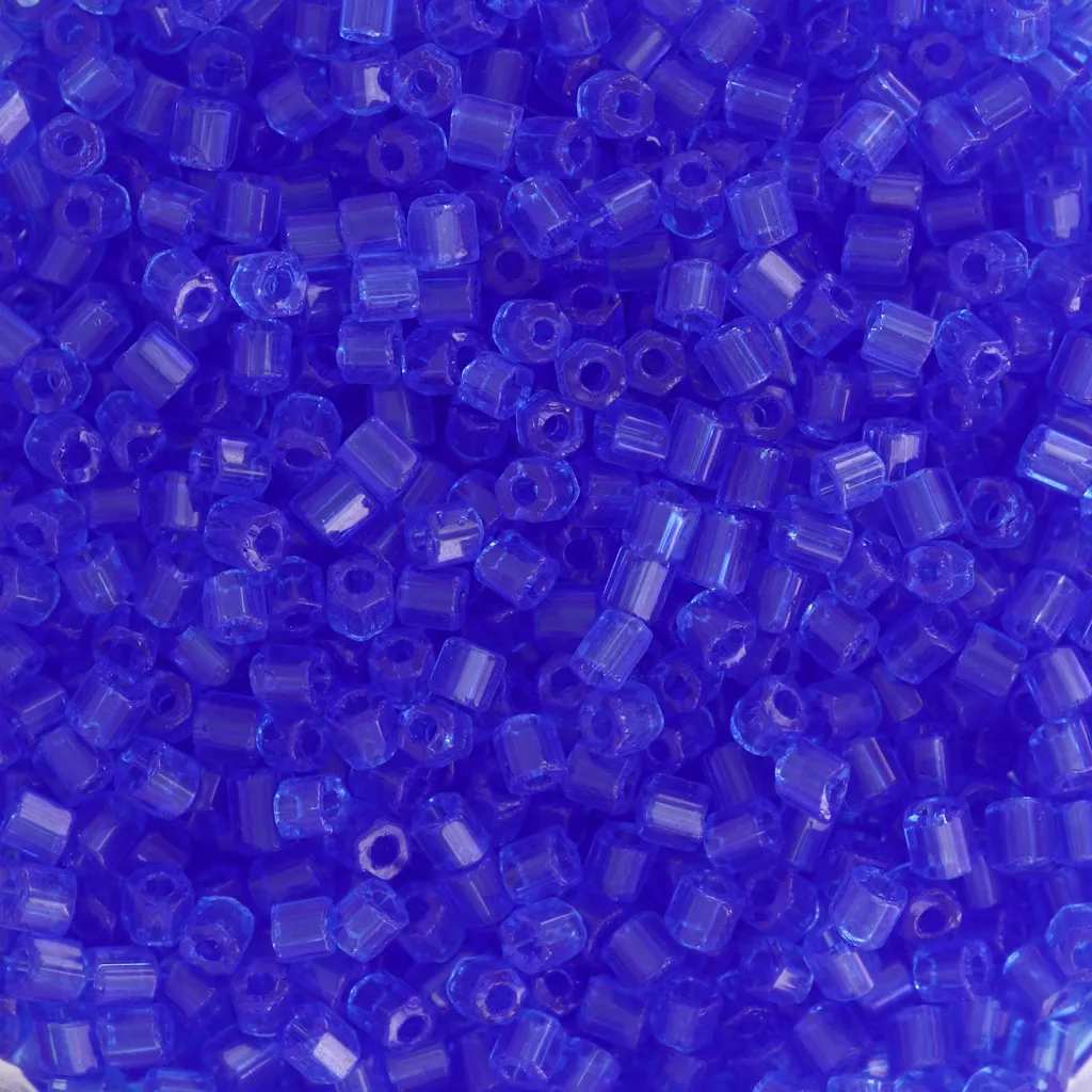 Preciosa Seed beads Two Cuts 11/0 2 mm - Sapphire x20g - Perles & Co