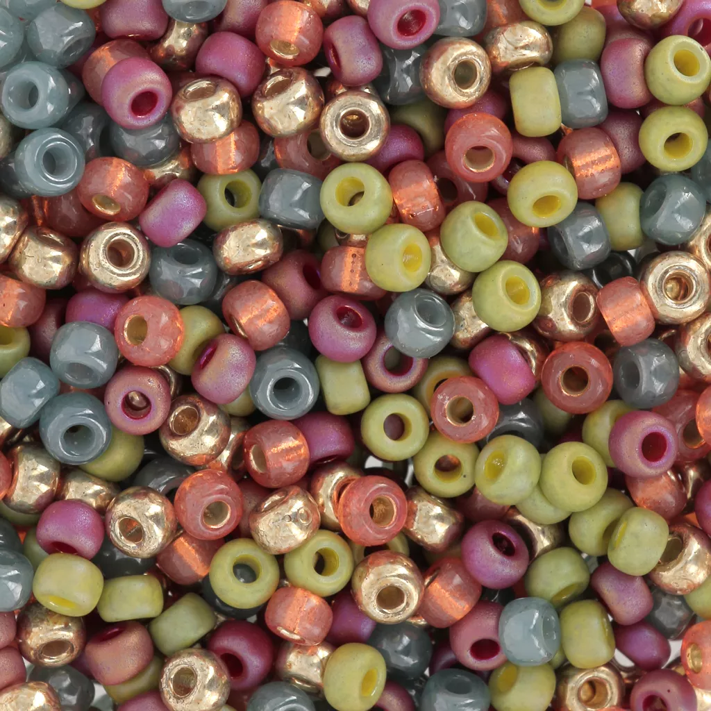 Seed beads mix Miyuki 8/0 - Elegant Fall x8g - Perles & Co