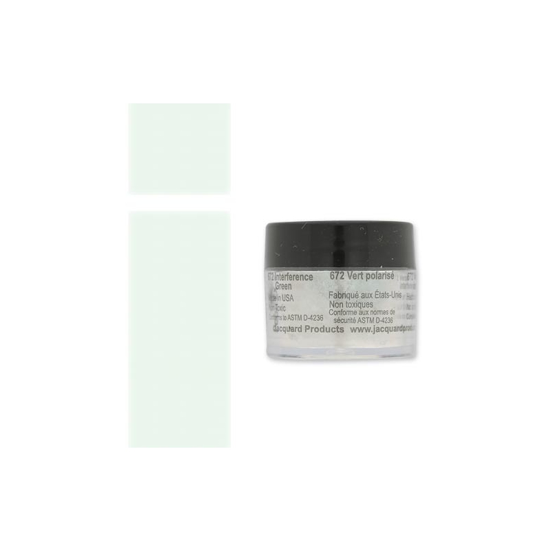 Pearl Ex Pigments Interference Green x3g - Perles & Co