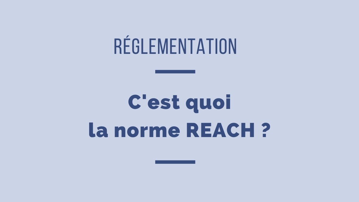 What is the REACH regulation?
